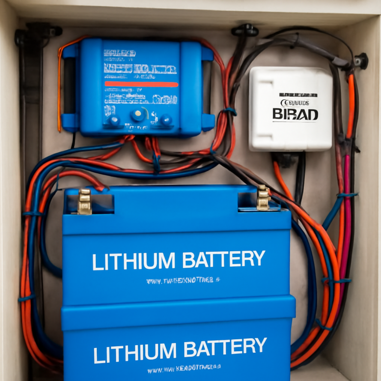 Winnebago Ekko – 12V Lithium Battery Bank & Solar Upgrade - Our Rolling ...